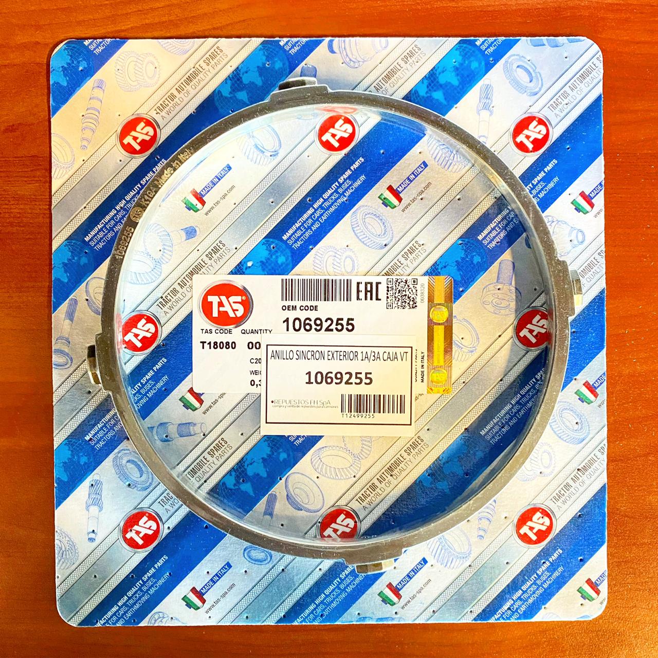 1069255 ANILLO SINCRON EXTERIOR 1A/3A CAJA VT – Repuestos FH SpA