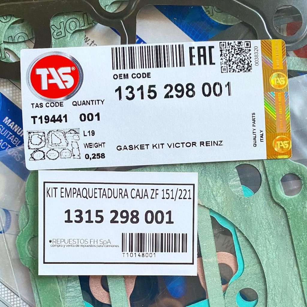 1315298001 KIT EMPAQUETADURA CAJA ZF 151/221 – Repuestos FH SpA